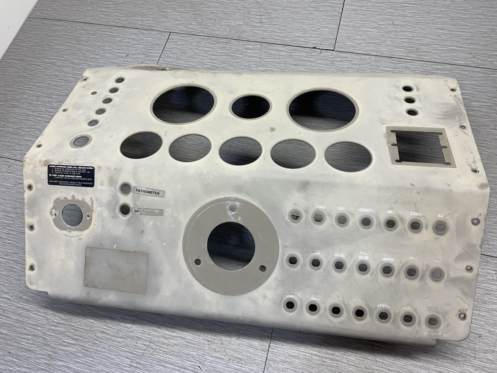 Bayliner 2452 Ciera Marine Dash Board Panel | eBay