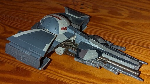 2007 Hasbro Star Wars Darth Maul Sith Infiltrator 11” Fighter Ship ...