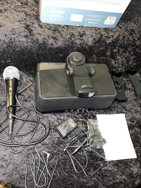 Vivitar ISK IPD Ising Karaoke Machine Sound System W Microphone for ...