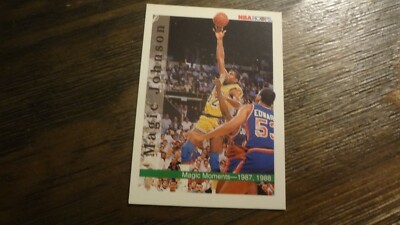 1992 SKYBOX # 330 MAGIC JOHNSON NBA HOOPS BASKETBALL CARD | eBay