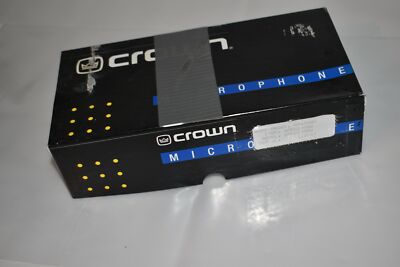 CROWN MICROPHONE MODEL GPCC130SW PCC 130SW SWITCHABLE BOUNDARY MIC ...