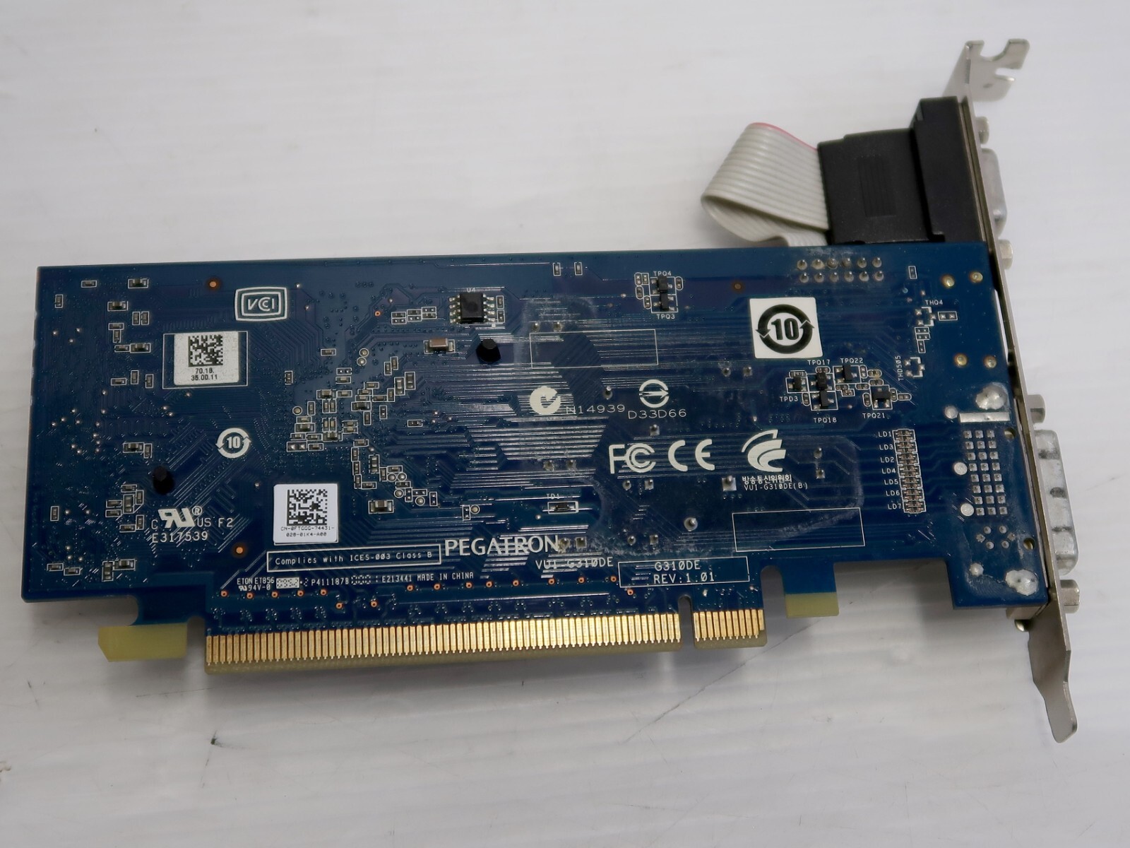 GeForce GT 310, 512B DDR3, 64 BIT, PCI-E, VGA, DVI, HDMI, Dell 0FTGGG ...