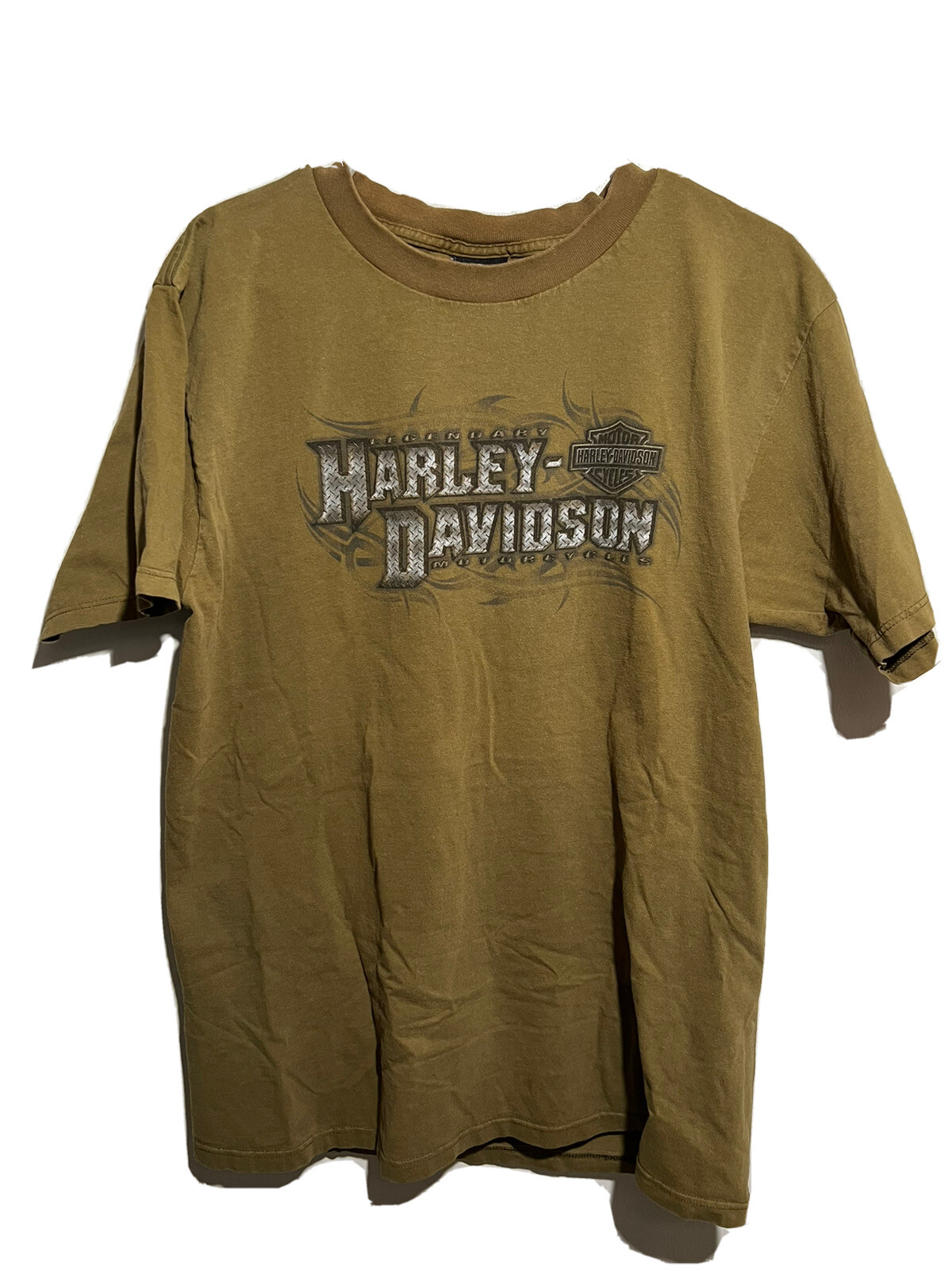 Harley Davidson Cerini Rostraver PA Army Green T Shir… - Gem