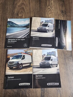 2021 Freightliner Sprinter Van Owners Manual Guide Set | Paper | Canada