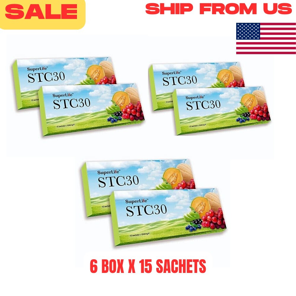 6 Boxes Superlife STC30 Supplement Stemcell Activator Anti-Aging ...
