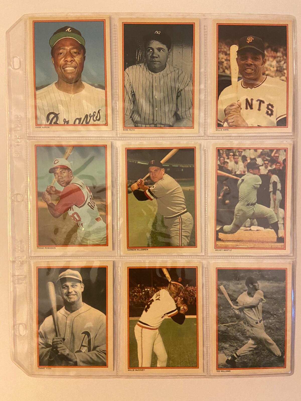 1985 TOPPS Circle K Home Run Kings Set 1-34 | eBay