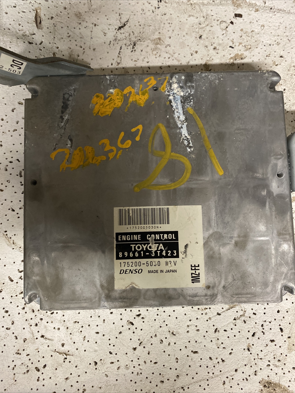 1999 Lexus Es300 89661-3t423 Computer Brain Engine Control ECU ECM EBX ...