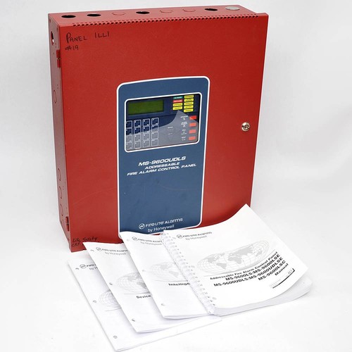 Fire-Lite MS-9600UDLS Addressable Fire Alarm Control Panel w/ Manuals ...