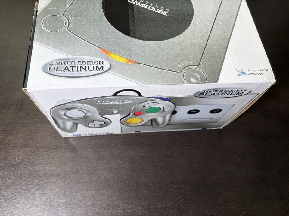 New Nintendo GameCube Silver Platinum Game Console Great Box | eBay