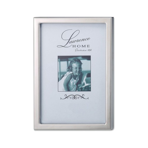 Lawrence Frames Silver Standard Metal 5x7 Picture Frame 710657 ...