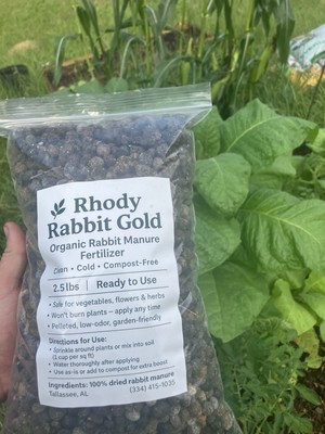 *Organic* Rabbit Manure Droppings Fertilizer Natural, 5Ibs. Garden ...