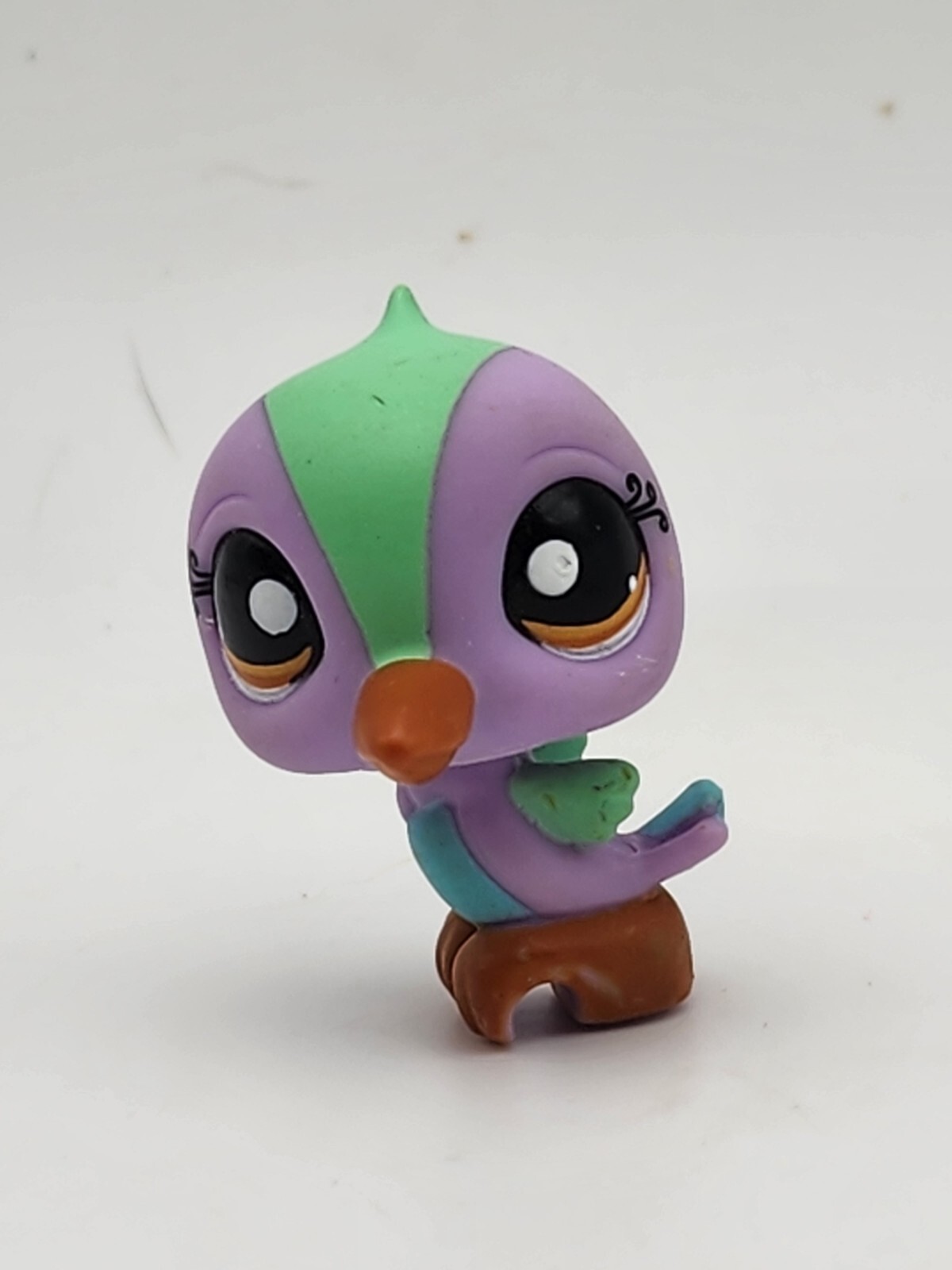 Littlest Pet Shop #1381 Hummingbird Lavender Purple With Orange Eyes ...