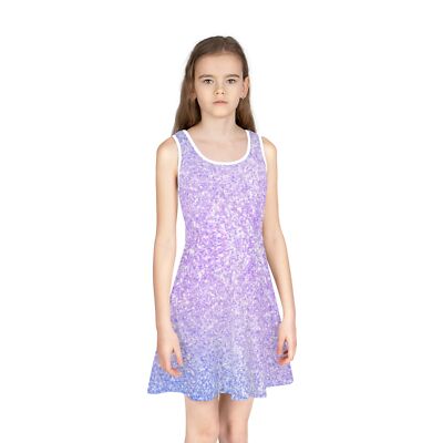 Vibrant Purple Girls' Sleeveless Sundress | eBay