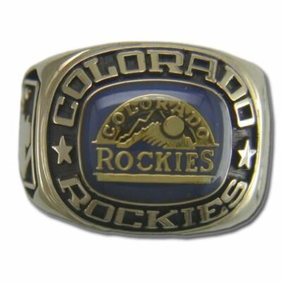 Colorado Rockies Classic Goldplated MLB Ring | eBay