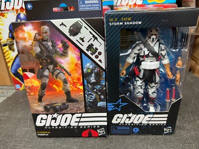 gi Joe classified lot storm shadow 131 and firefly 84 | eBay