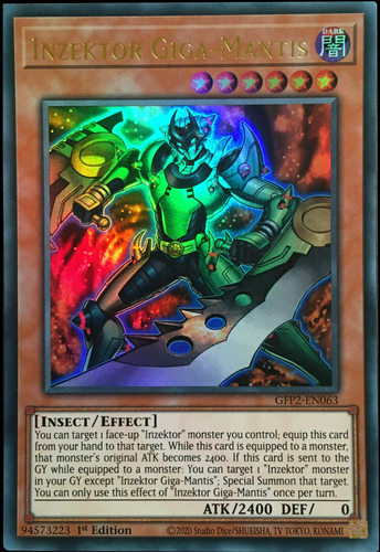 Inzektor Giga-Mantis GFP2-EN063 | eBay