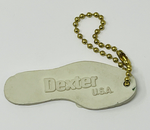 Dexter Shoes Sole Keychain Vintage Key Ring Fob | eBay
