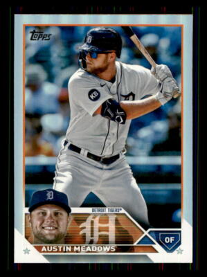 2023 Baseball Topps Austin Meadows Detroit Tigers #252 Silver * | eBay