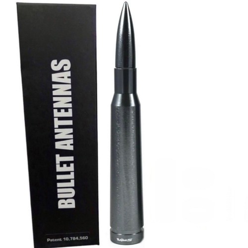 VMS Gunmetal Bullet Antenna for Ford Bronco F150 F250 Excursion All ...