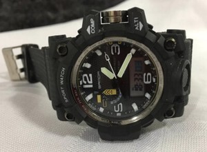 Samoa Military Style Sport Watch With Compass (needs battery) | eBay