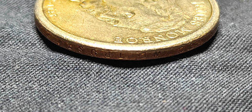 2008 D $1 James Monroe Presidential Dollar Error, Edge Lettering Upside ...