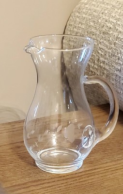 Princess House Crystal Large Pitcher Vintage Heritage | eBay