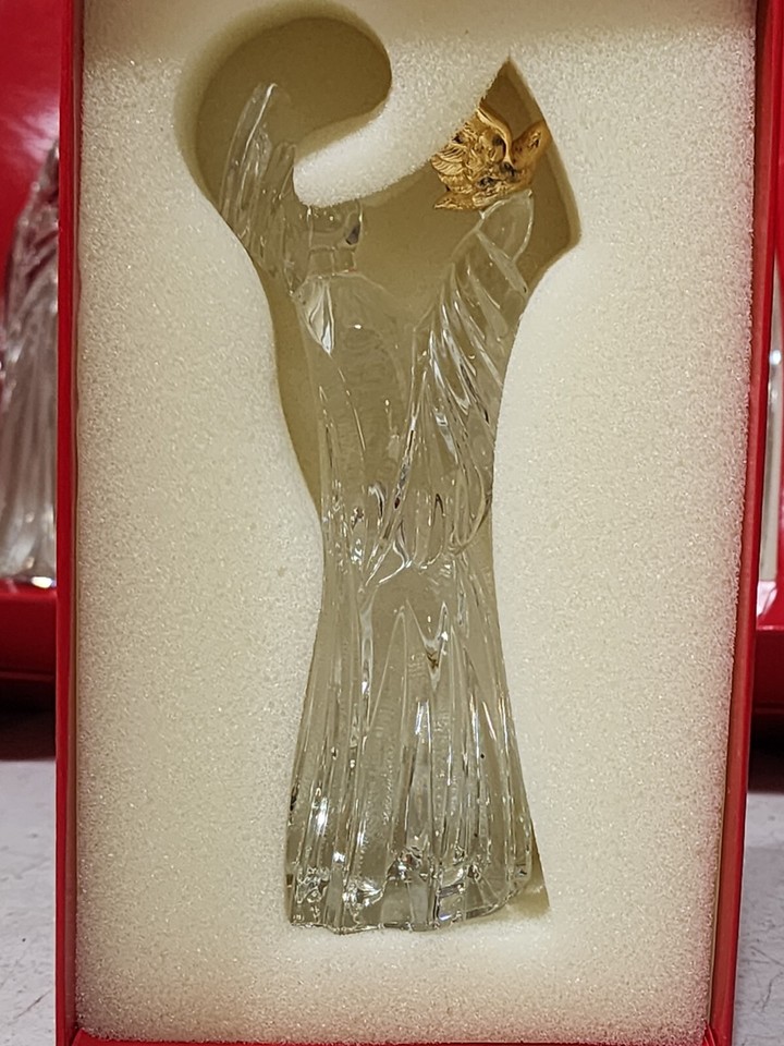 Full 12 Piece Set - GORHAM Crystal and Gold Nativity Set - WITH BOXES ...