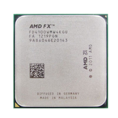 AMD FX 4100 CPU 3.6 GHz FD4100WMW4KGU Socket AM3+ Processor | eBay