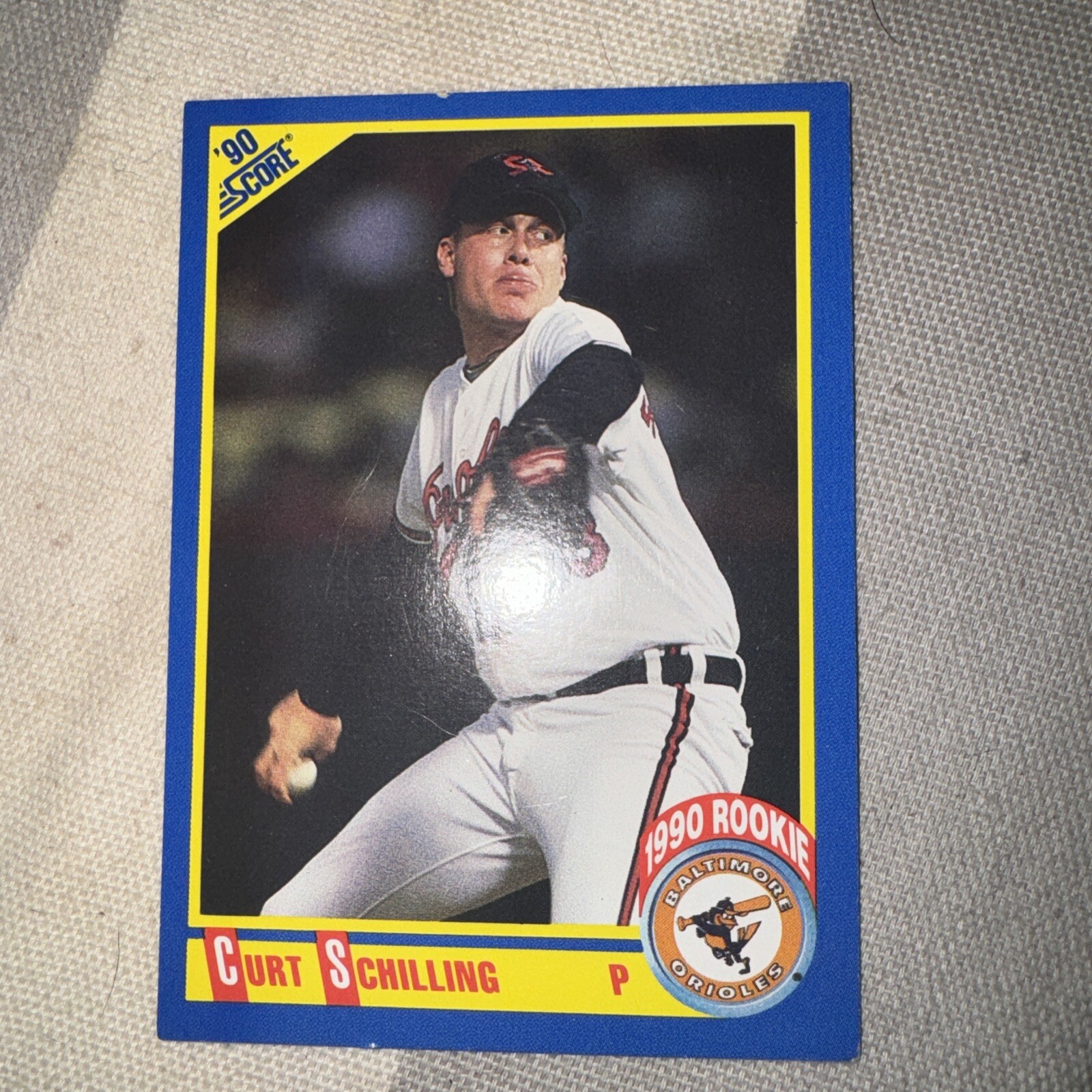 1990 Score - #581 Curt Schilling | eBay