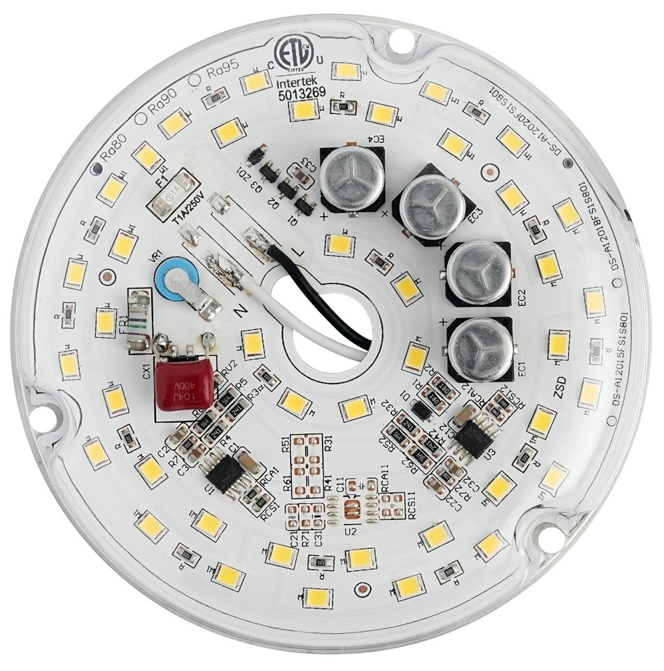 4'' 20W LED Ceiling Fan Light Retrofit Kit, Ceiling Light Replacement ...