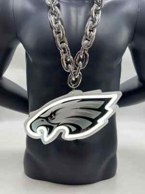 Philadelphia Eagles LED Neon Light Up Chain - Silver Chain | eBay