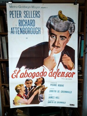 El abogado defensor - Afiche Cine Original Movie Poster | eBay