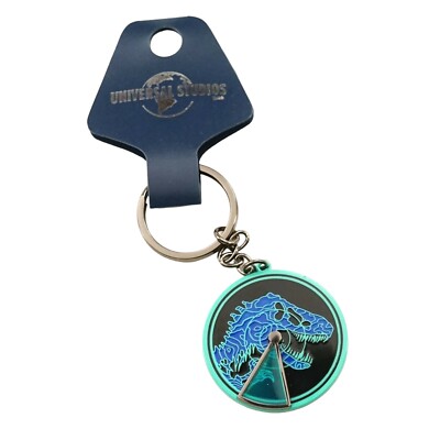 Universal Studios Jurassic World Radar Spinning Keychain | eBay