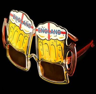 ENGLAND Football Novelty Beer Goggle Glasses NEW | eBay UK