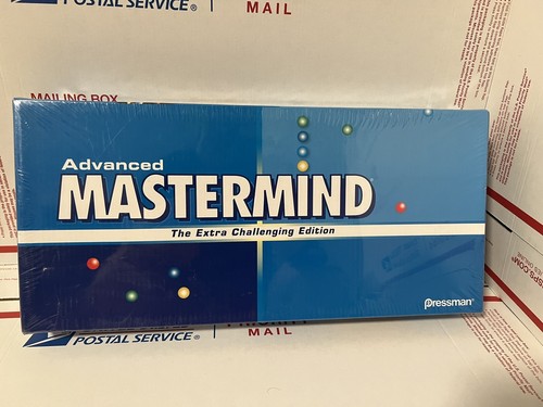 Advanced Mastermind Extra Challenging Edition Pressman Board Game 2005 ...