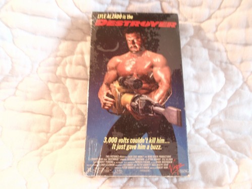 DESTROYER VHS LYLE ALZADO ANTHONY PERKINS 80'S HORROR ACTION PRISON ...