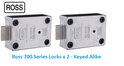 Ross 700 Series Safe Key Lock x 2 Keyed Alike - 08952800 - Safe Lock ...