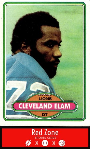 1980 Topps - #27 Cleveland Elam NM/NM+ Set Break! | eBay