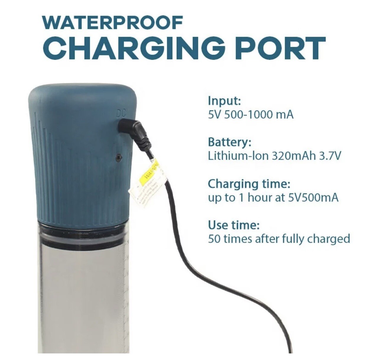 Penis Enlarger Hydropump - Hydro Penis Pump - Rechargeable Penis Grower ...