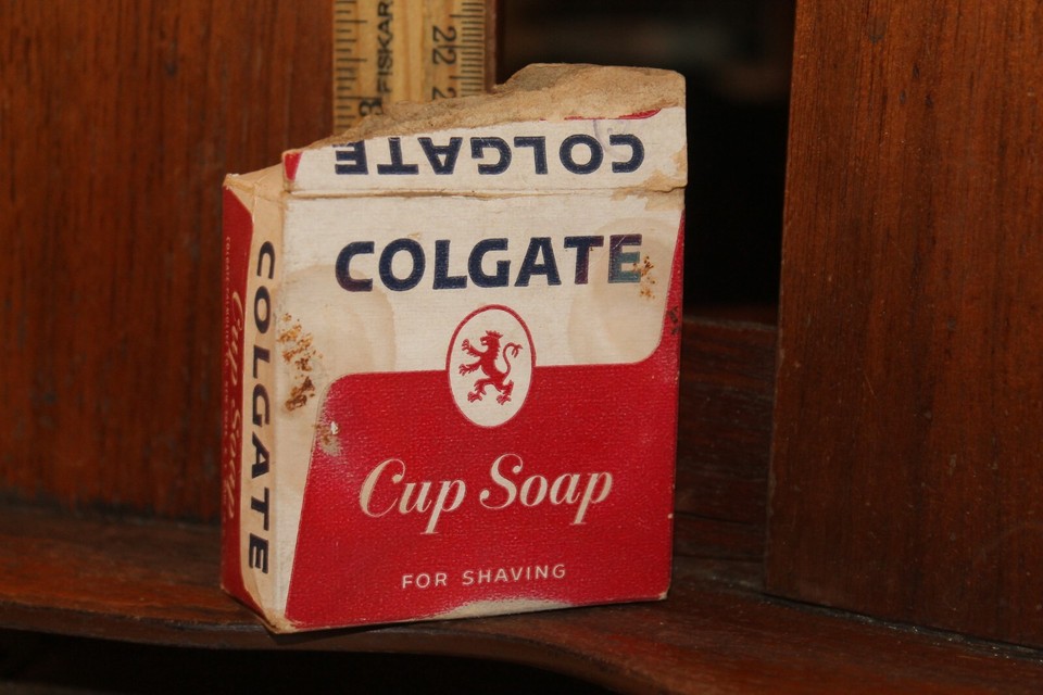 Vintage Empty Box Colgate Cup Soap for Shaving | eBay