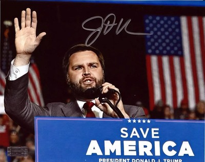 JD Vance Signed 8x10 Photo Maga Vice President Autographed 8x10 Photo ...