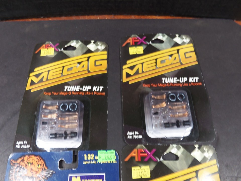 Lot of AFX 70330 Slot Car Tune-Up Kit Mega G Slot Car and Tiger ...