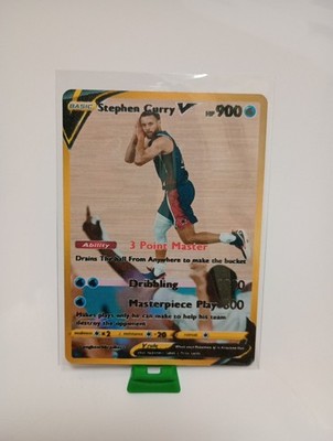 Stephen Curry Pokemon Custom Card Full Art | eBay