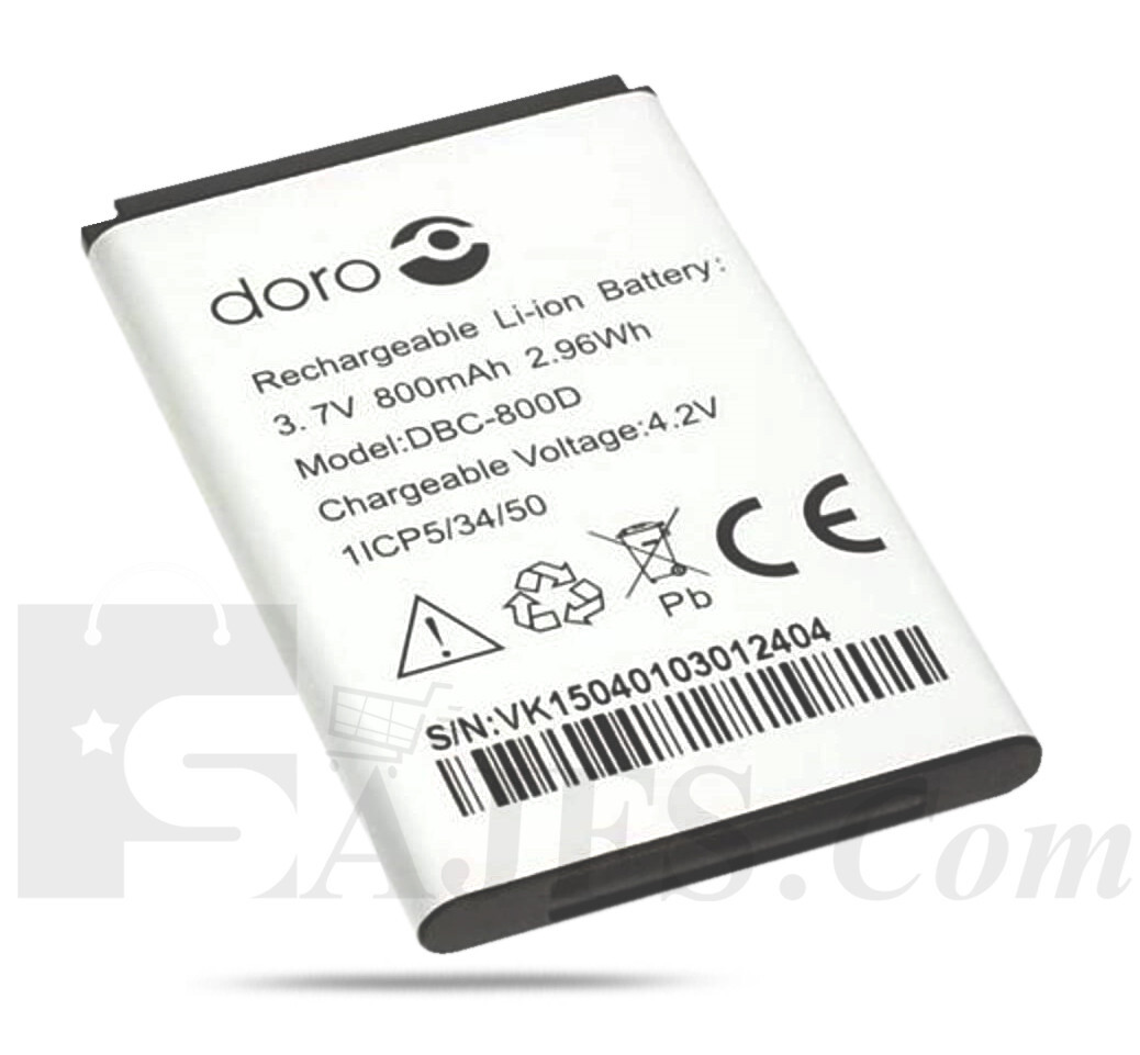 Brand New Battery for Doro Phone Easy 6520 6050 6526 6030 6620 1360 ...