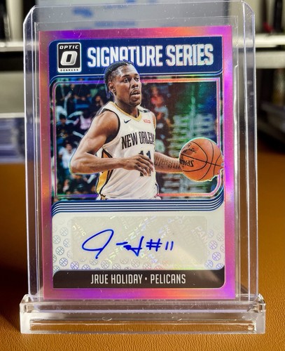 2018-19 Panini Donruss Optic - Signature Series Jrue Holiday #SG-JHD ...