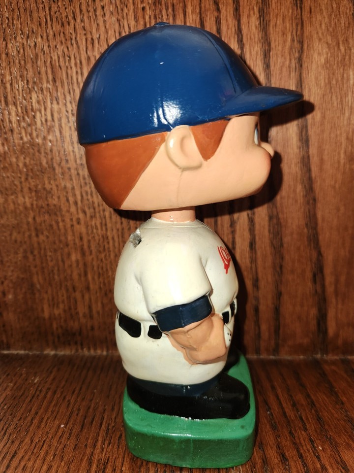 Los Angeles Dodgers Baseball Wedge Base Bank Nodder Bobblehead Vintage ...