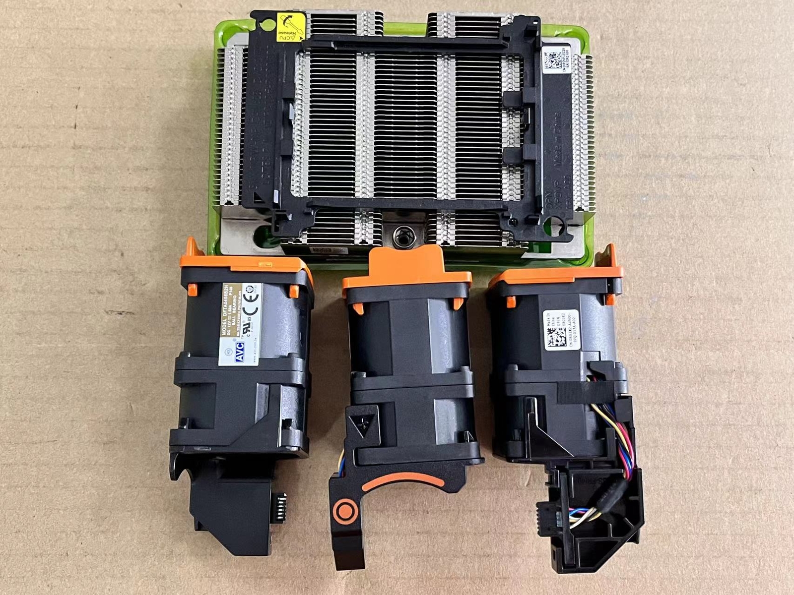 for Dell R640 cpu upgrade kit with 3 fans RG2X2 C6R9H YVK73 | eBay