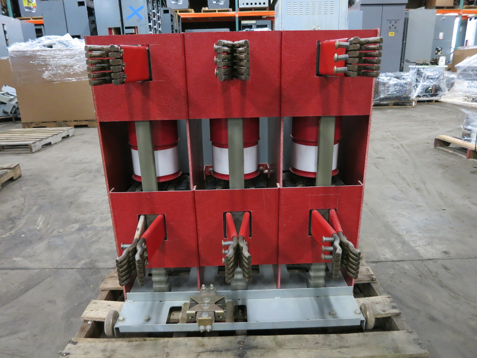 Powell 15PV1000-0 3000A 15kV 125DC Powl-Vac Vacuum Breaker PowlVac GE ...