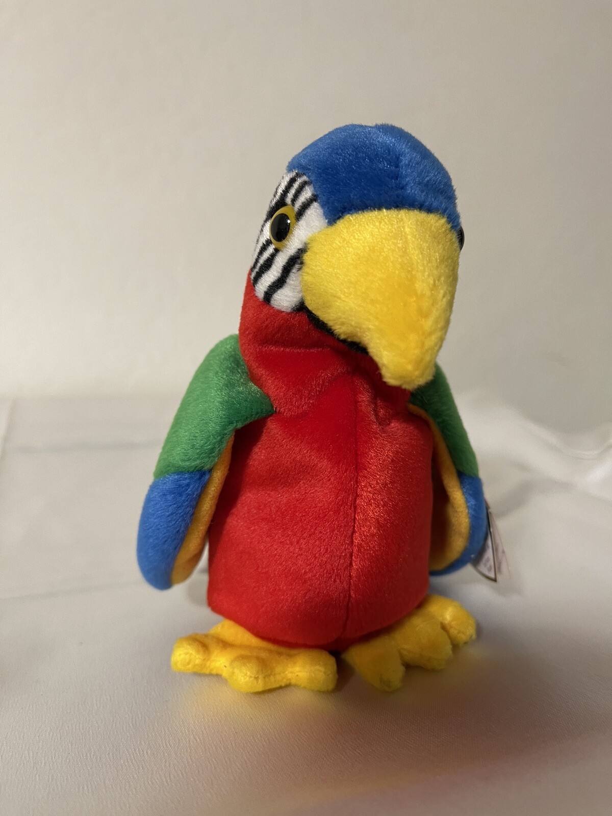 Ty 4197 Beanie Baby Jabber The Parrot Tropical Bird 8421041978| eBay