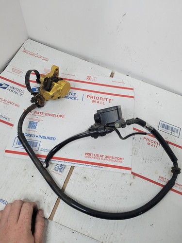 2010 Genuine Buddy 50cc Front Hydralic Brake Assembly With Master And ...